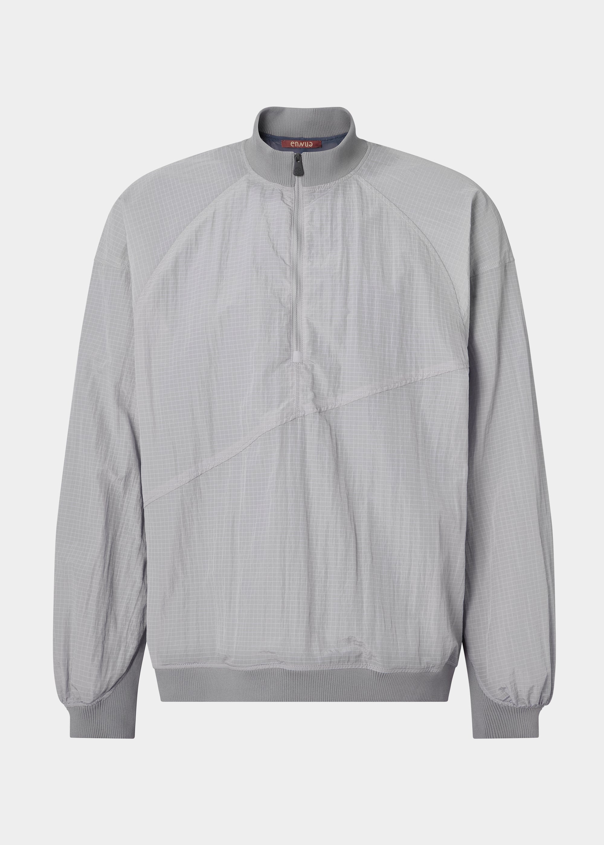 Men's Crayke Ripstop Anorak in Light Grey | ENNUE — Shop now